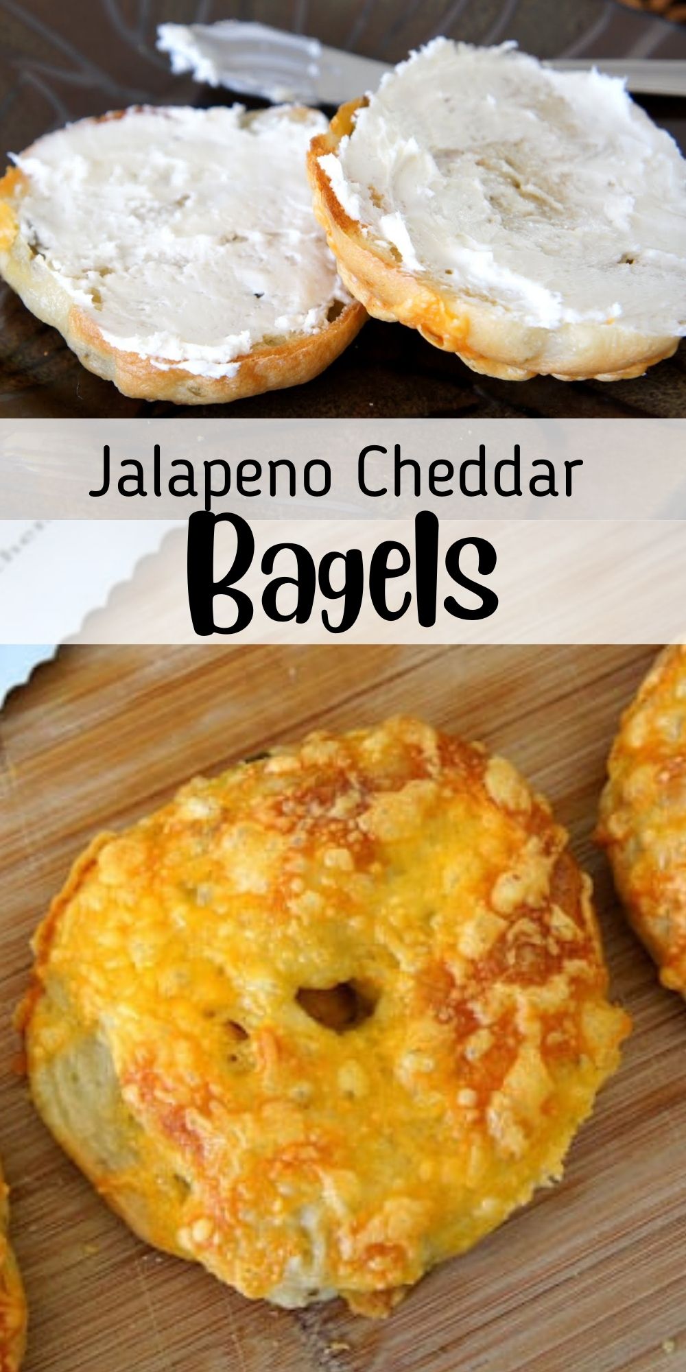 Jalapeno Cheddar Bagels - I Wash You Dry