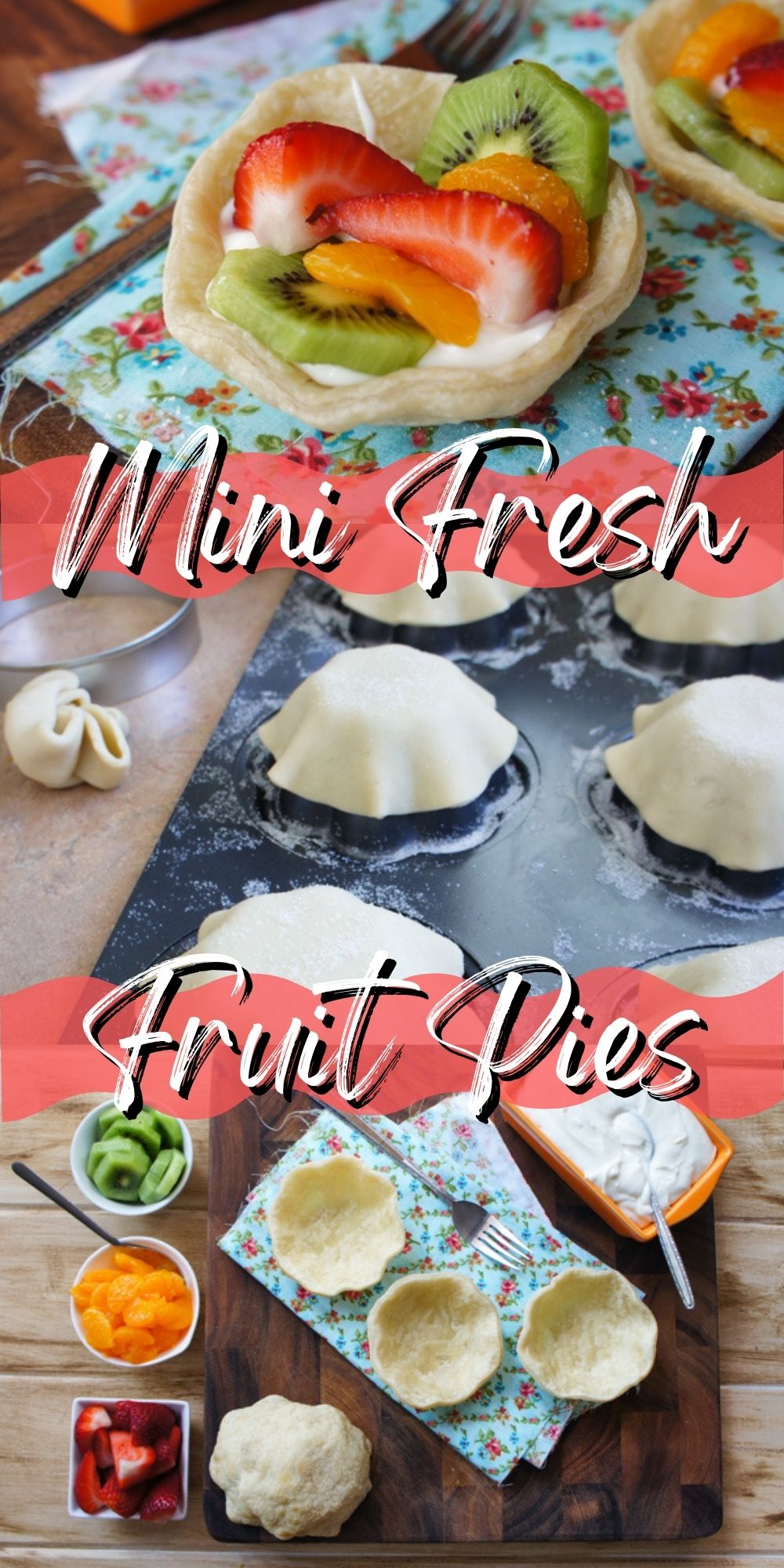 Mini Fresh Fruit Pies - I Wash You Dry