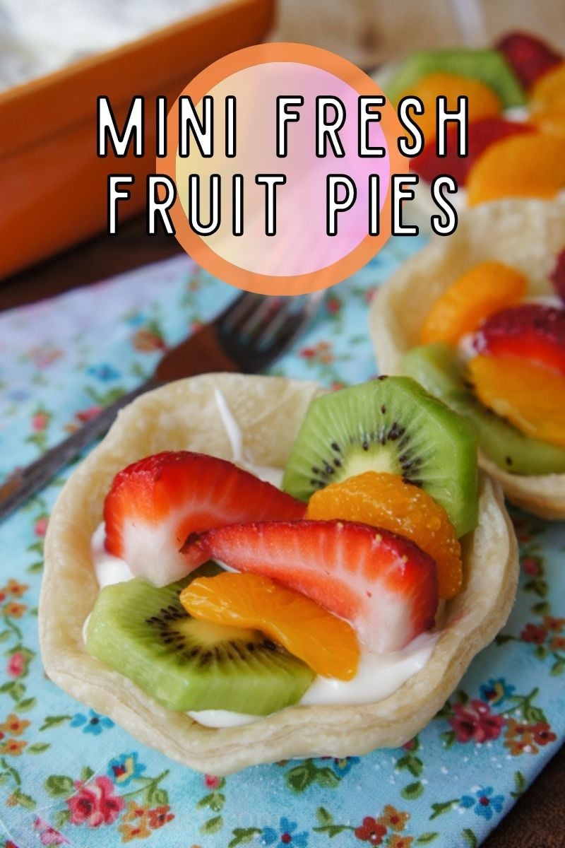 Mini Fresh Fruit Pies - I Wash You Dry