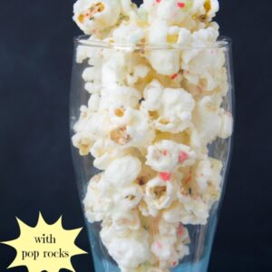 White Chocolate and Fireworks Popcorn - I Wash You Dry