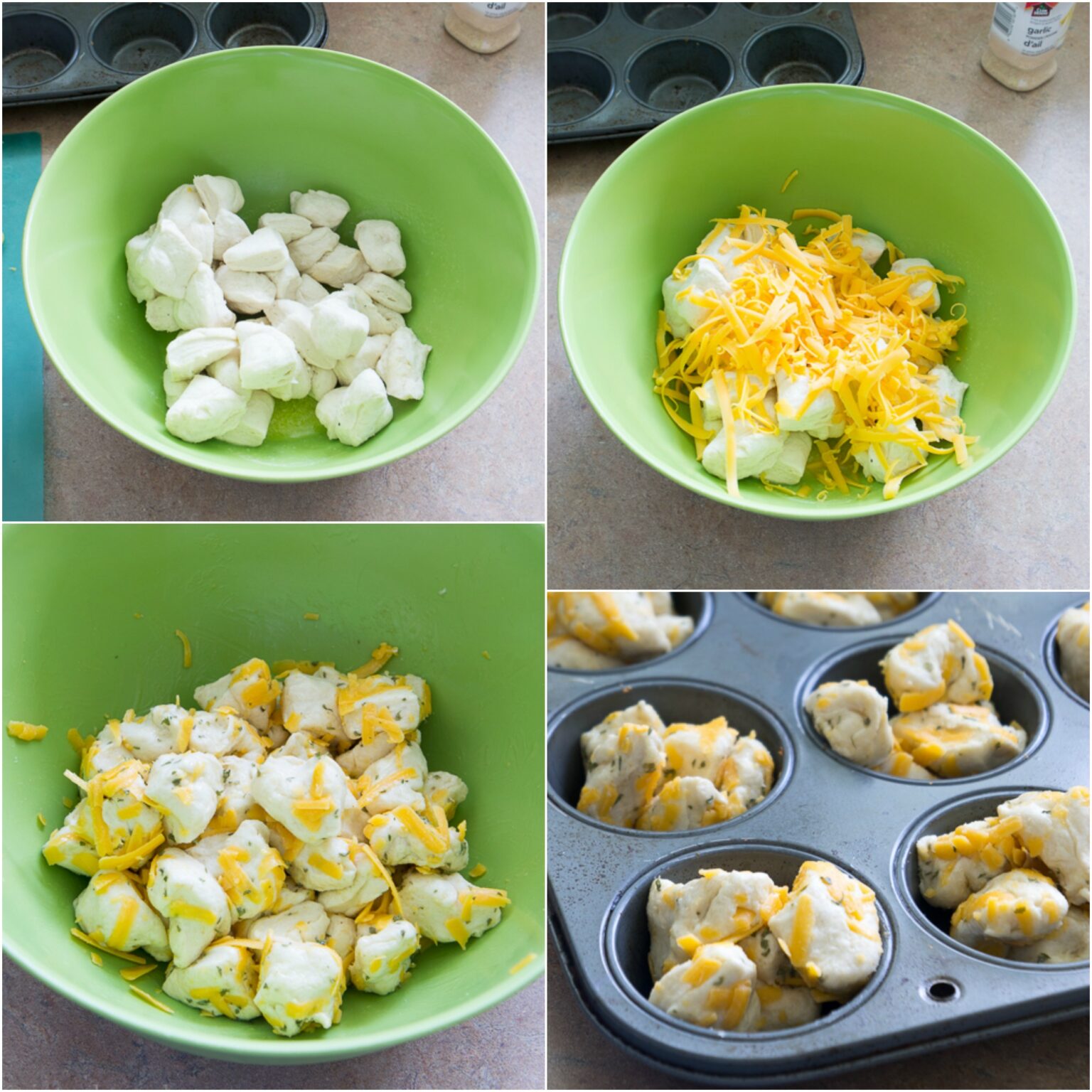 Easy and Cheesy Monkey Bread Rolls - I Wash You Dry