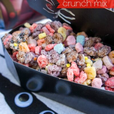 White Chocolate Monster Mash Crunch Mix - I Wash You Dry