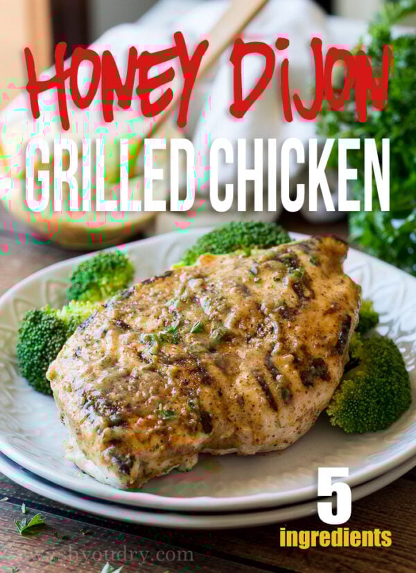 Honey Dijon Grilled Chicken I Wash You Dry