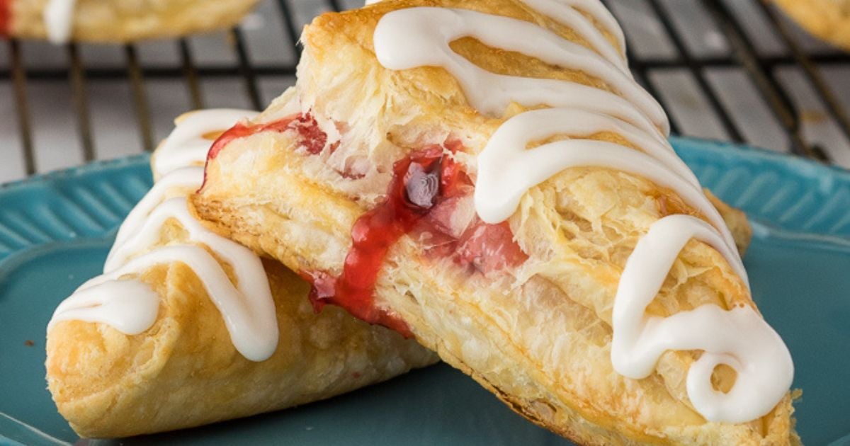 Super Easy Cherry Turnovers - I Wash You Dry