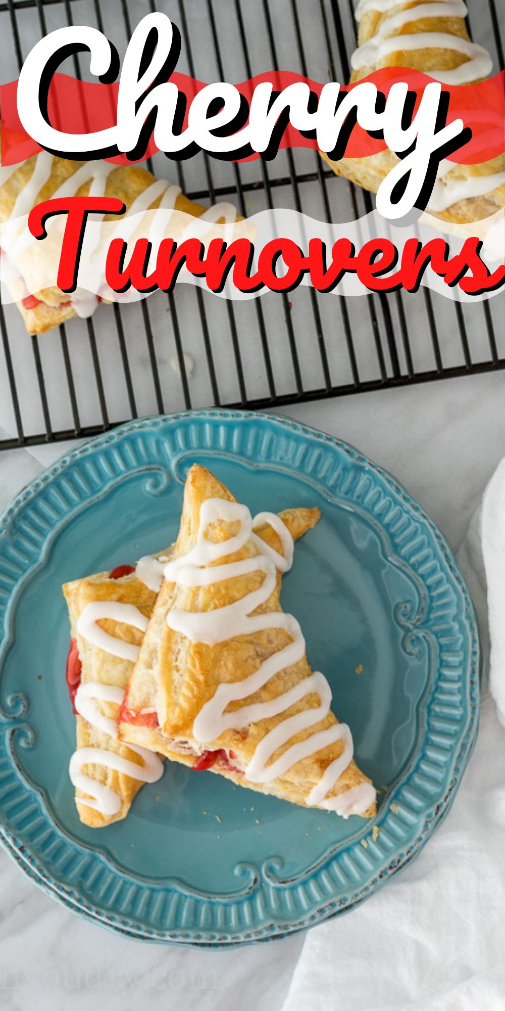Super Easy Cherry Turnovers - I Wash You Dry