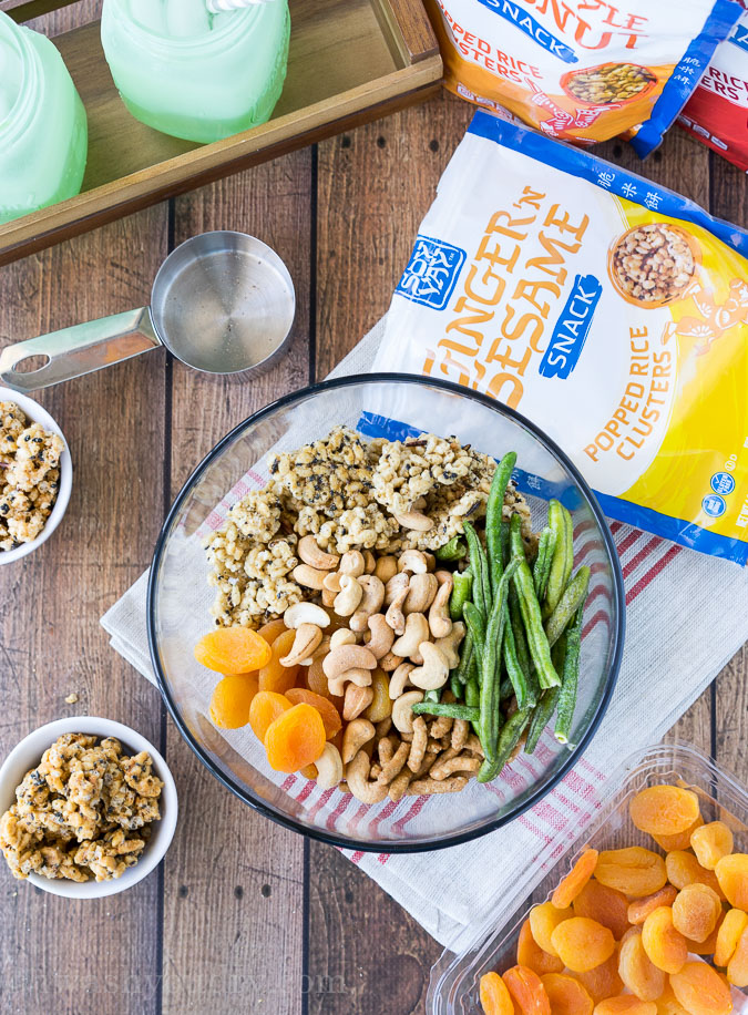 Ginger Sesame Trail Mix - I Wash You Dry