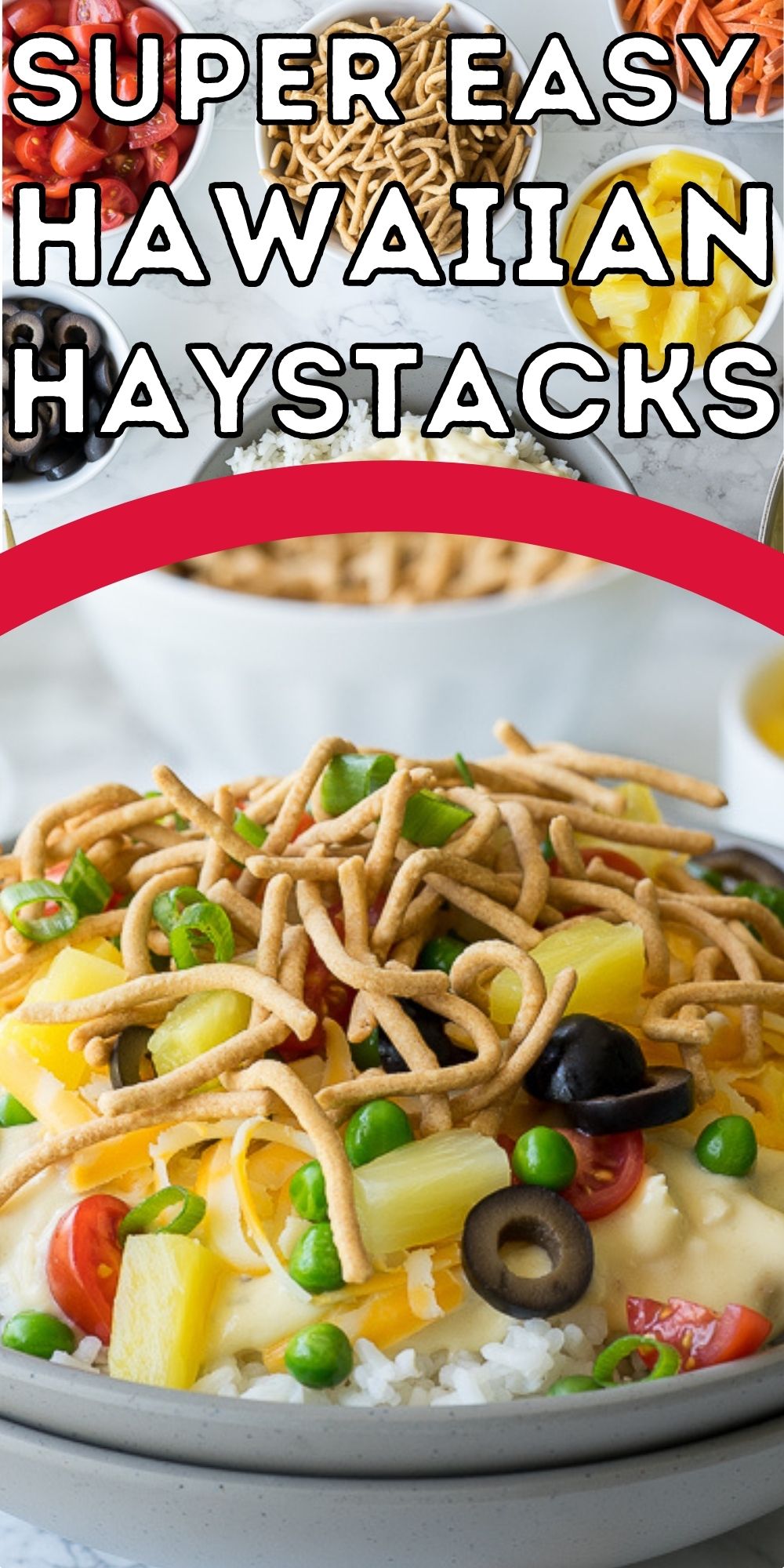 Quick Easy Hawaiian Haystacks - I Wash You Dry