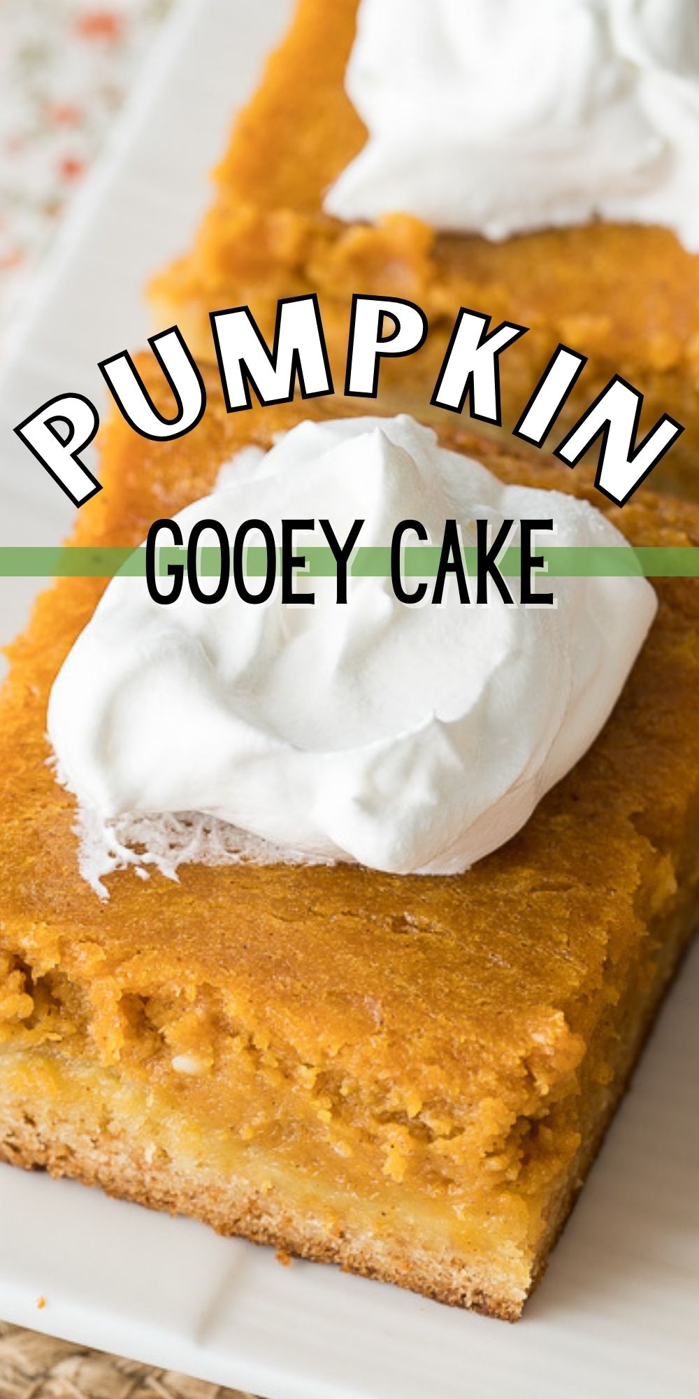 Pumpkin Gooey Cake - I Wash You Dry