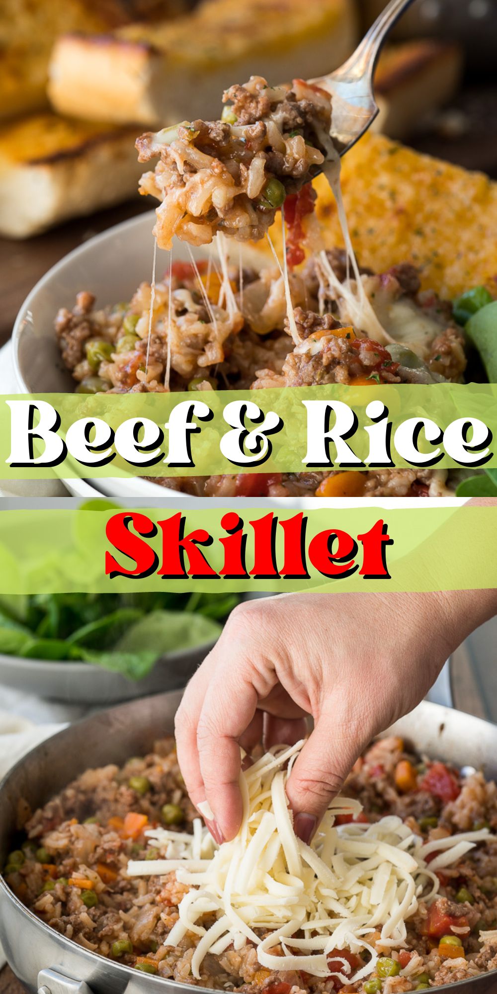 Italian Beef and Rice Skillet - I Wash You Dry