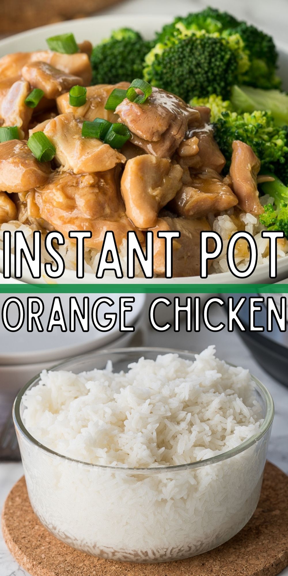 Instant Pot Orange Chicken and Rice - I Wash You Dry