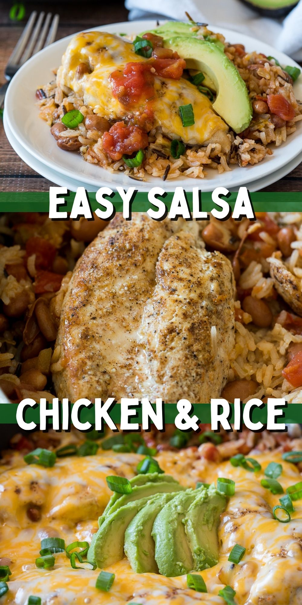 Salsa Chicken Rice Skillet - I Wash You Dry