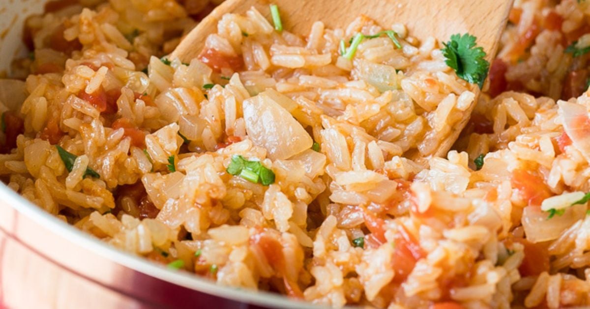 Easy Mexican Rice - I Wash You Dry
