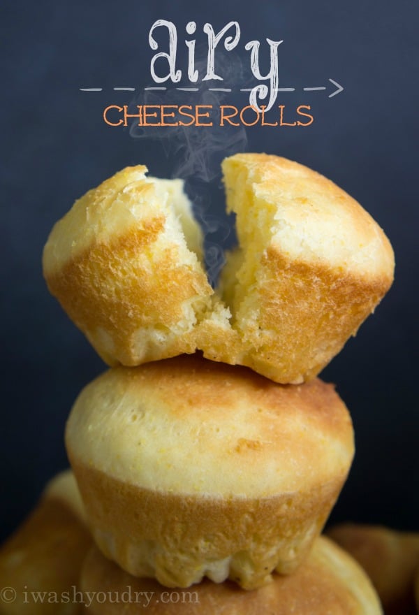 Airy Cheese Rolls {Pat's Recipes} - I Wash You Dry