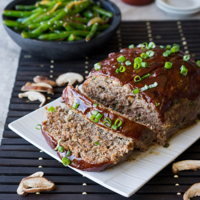 Asian Inspired Meatloaf - I Wash You Dry
