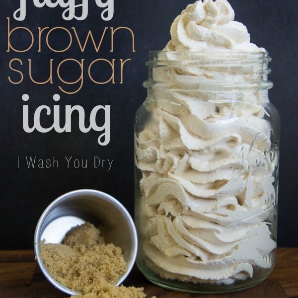 Fluffy Brown Sugar Icing {Pat's Recipes} - I Wash You Dry