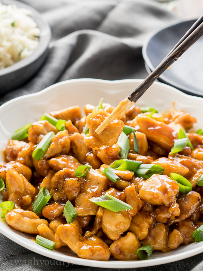 General Tso's Chicken - I Wash You Dry