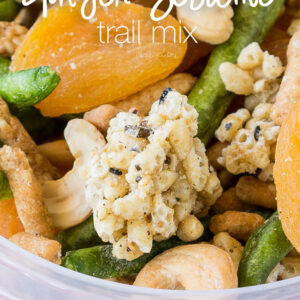Ginger Sesame Trail Mix - I Wash You Dry