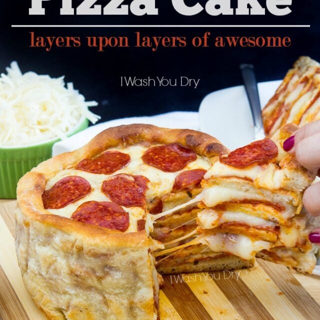 The Pizza Cake - I Wash You Dry