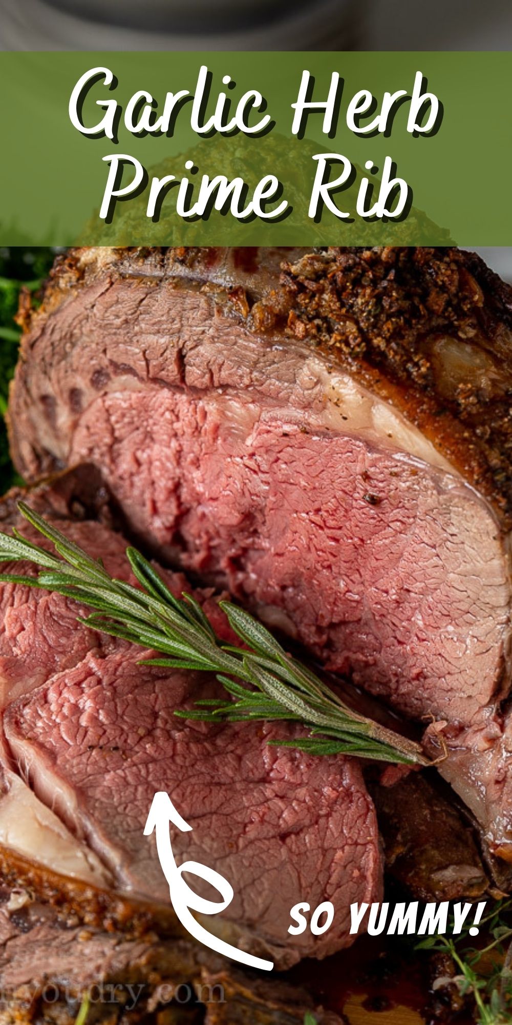 Garlic Herb Prime Rib Recipe - I Wash You Dry