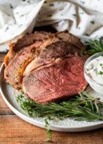 Garlic Herb Prime Rib Recipe - I Wash You Dry