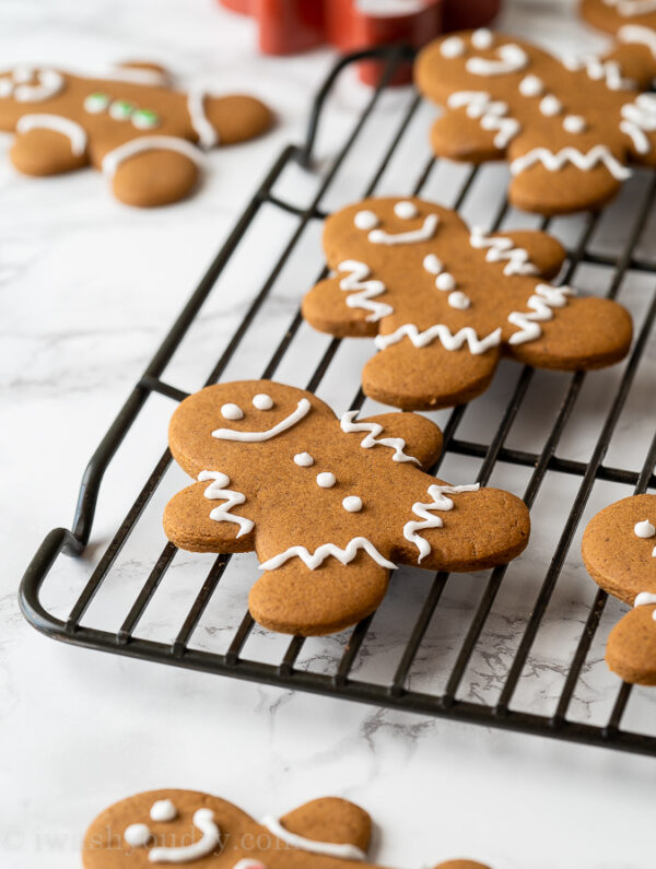 Perfect Gingerbread Cookie Recipe - I Wash You Dry