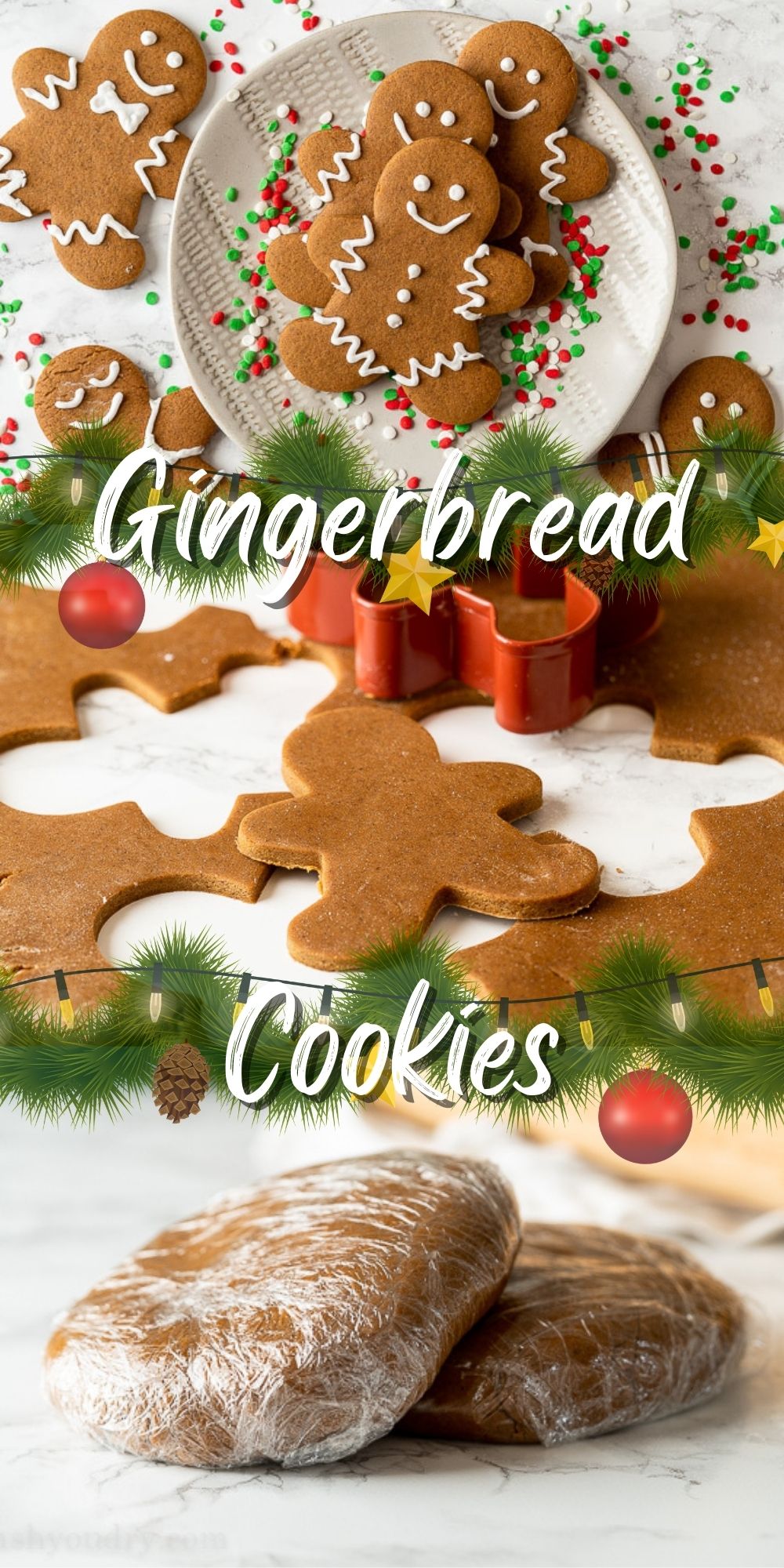 Perfect Gingerbread Cookie Recipe - I Wash You Dry