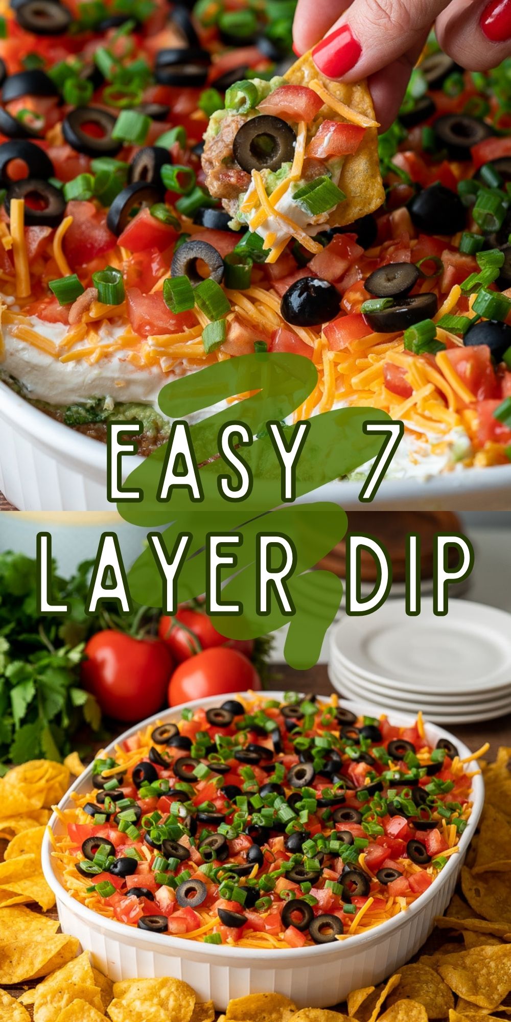 7 Layer Dip Recipe - I Wash You Dry