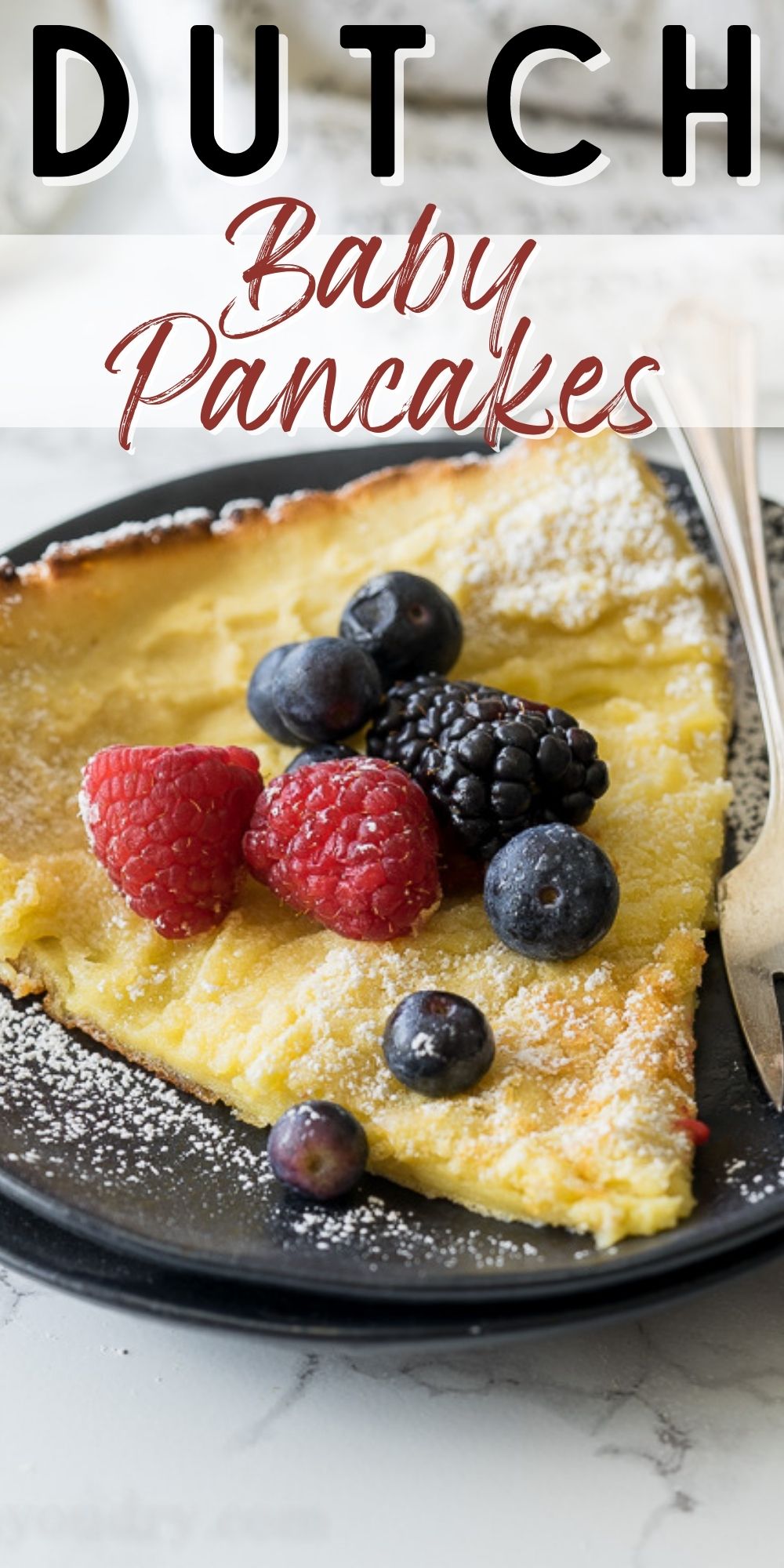 Super Easy Dutch Baby Pancake Recipe - I Wash You Dry