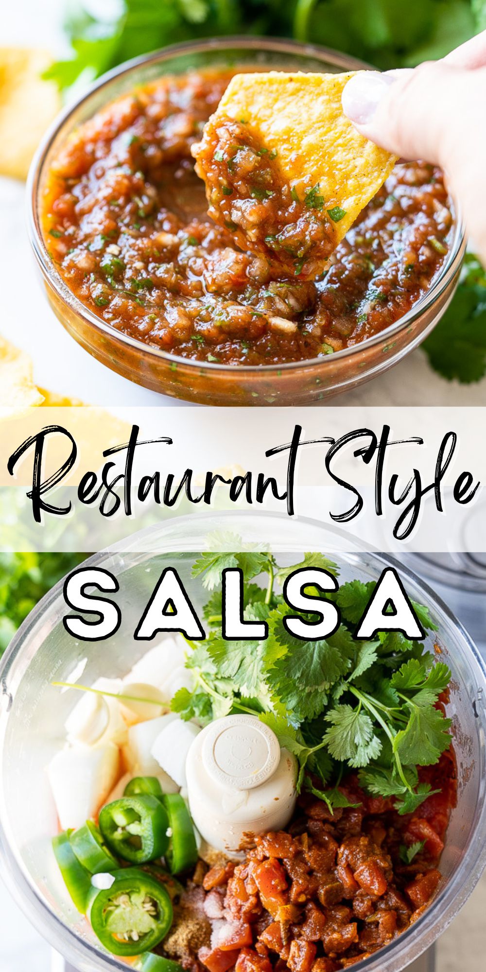 Restaurant Style Salsa Recipe - I Wash You Dry