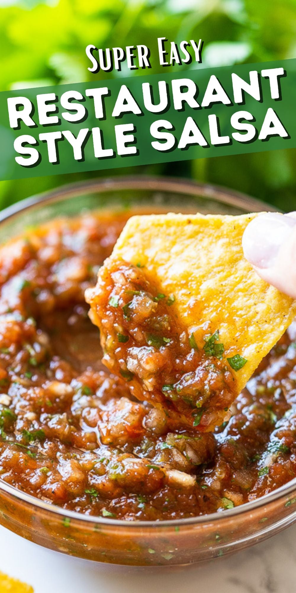Restaurant Style Salsa Recipe - I Wash You Dry