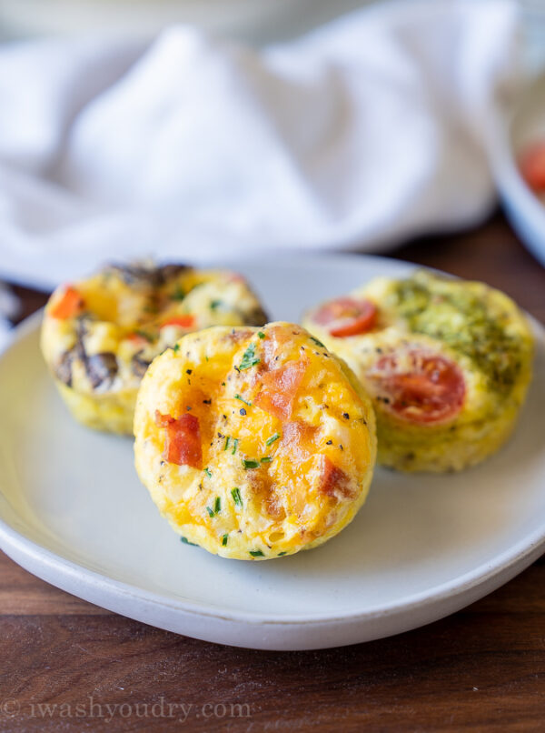 Frittata Egg Muffins 3 Ways - I Wash You Dry