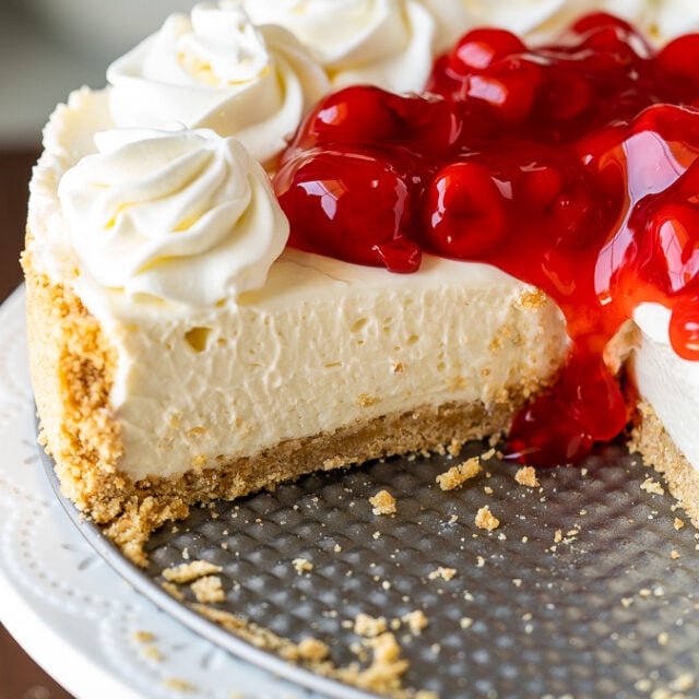 Easy No Bake Cheesecake Recipe - I Wash You Dry