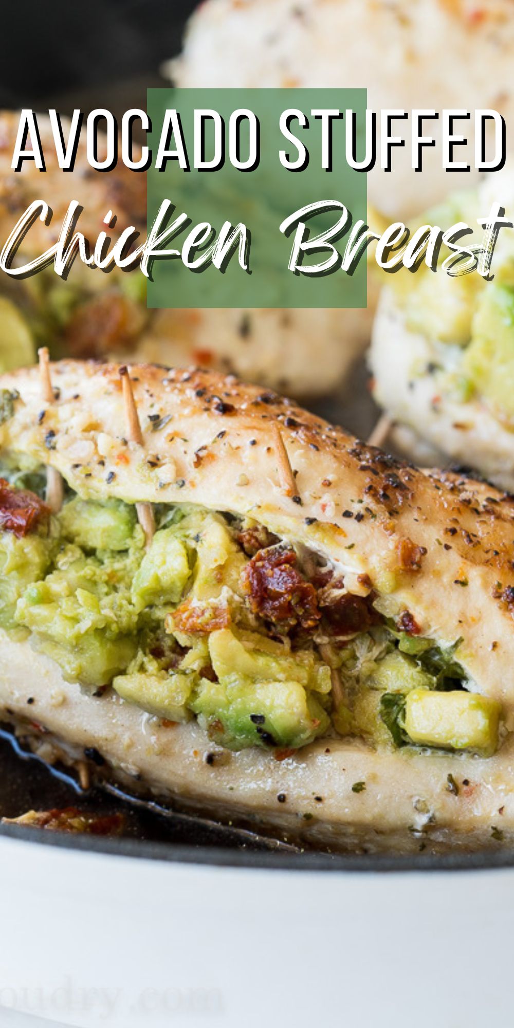 Avocado Stuffed Chicken Breasts - I Wash You Dry