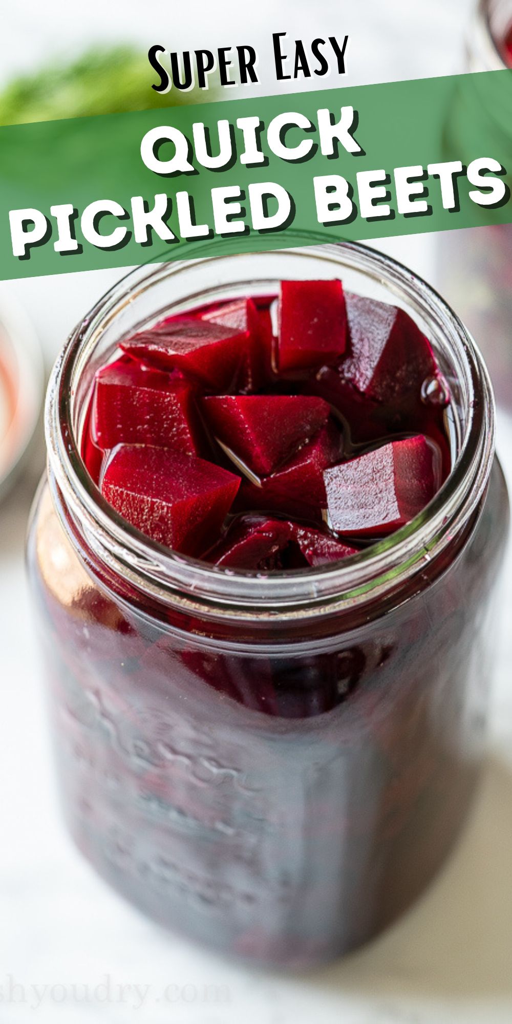 Quick Pickled Beets Recipe - I Wash You Dry