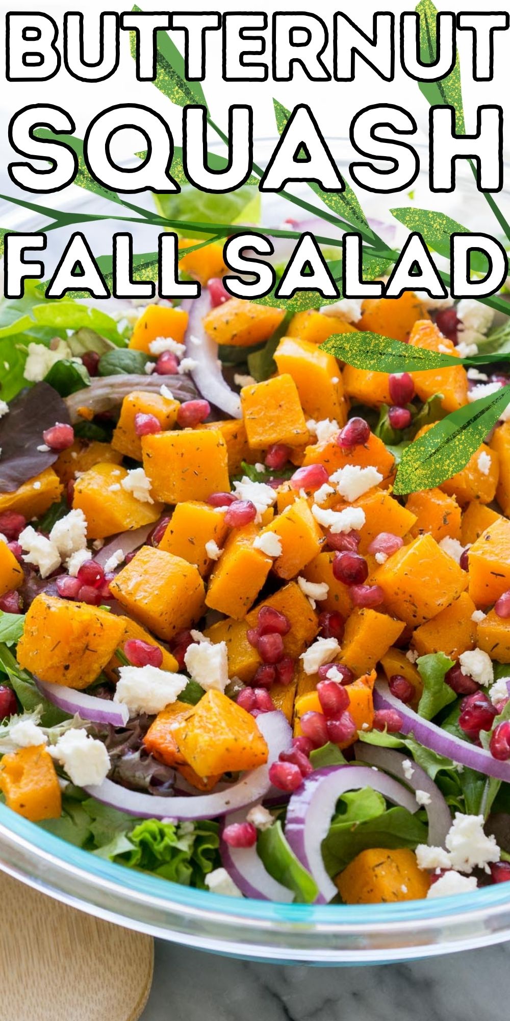 Butternut Squash Fall Salad - I Wash You Dry