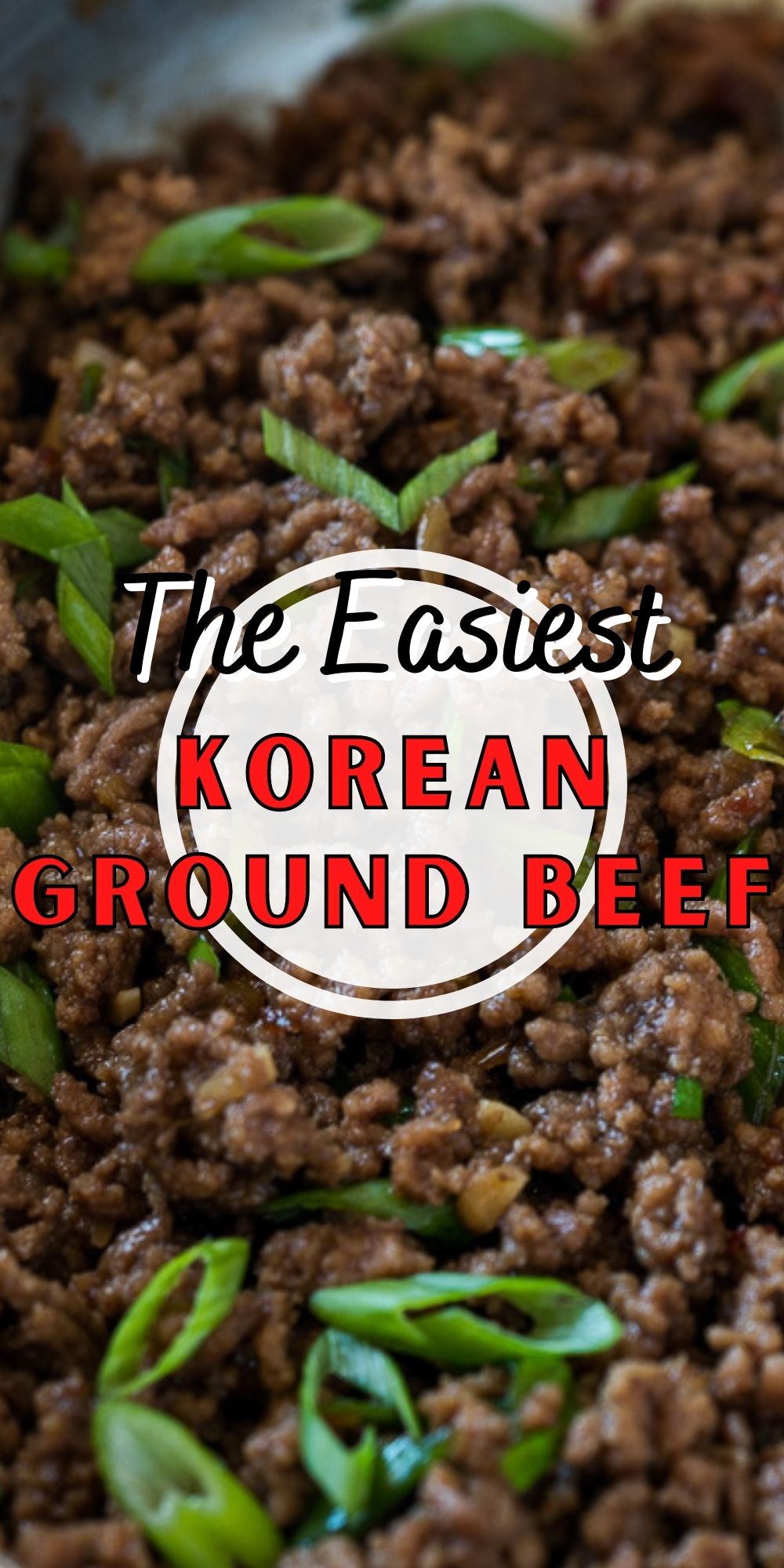 Easy Korean Ground Beef Recipe - I Wash You Dry