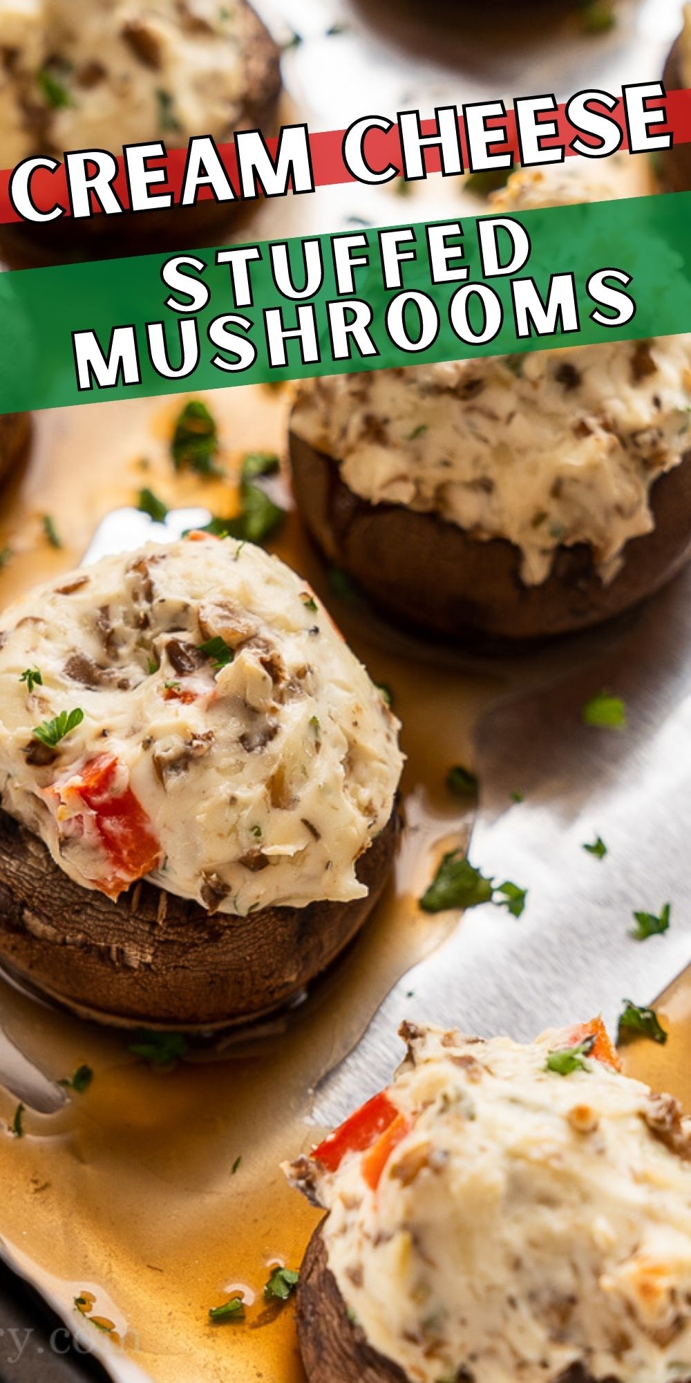 Cream Cheese Stuffed Mushrooms - I Wash You Dry
