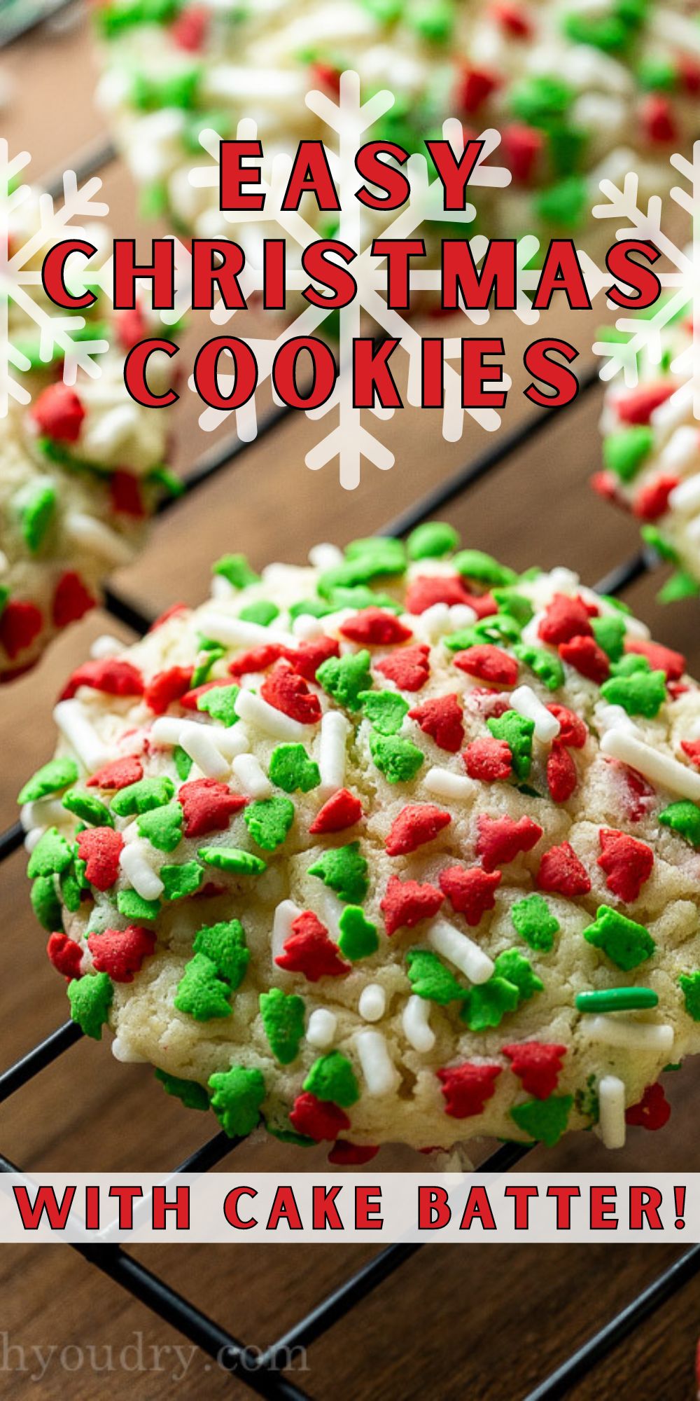 Easy Christmas Cookies Recipe - I Wash You Dry