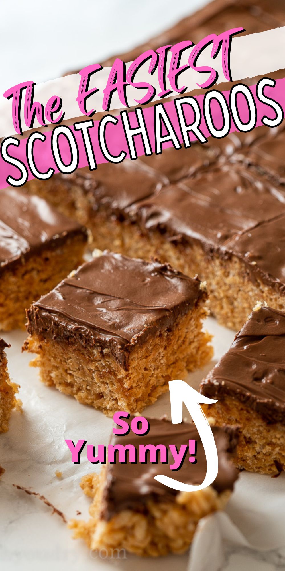 Easy Scotcharoos Recipe - I Wash You Dry