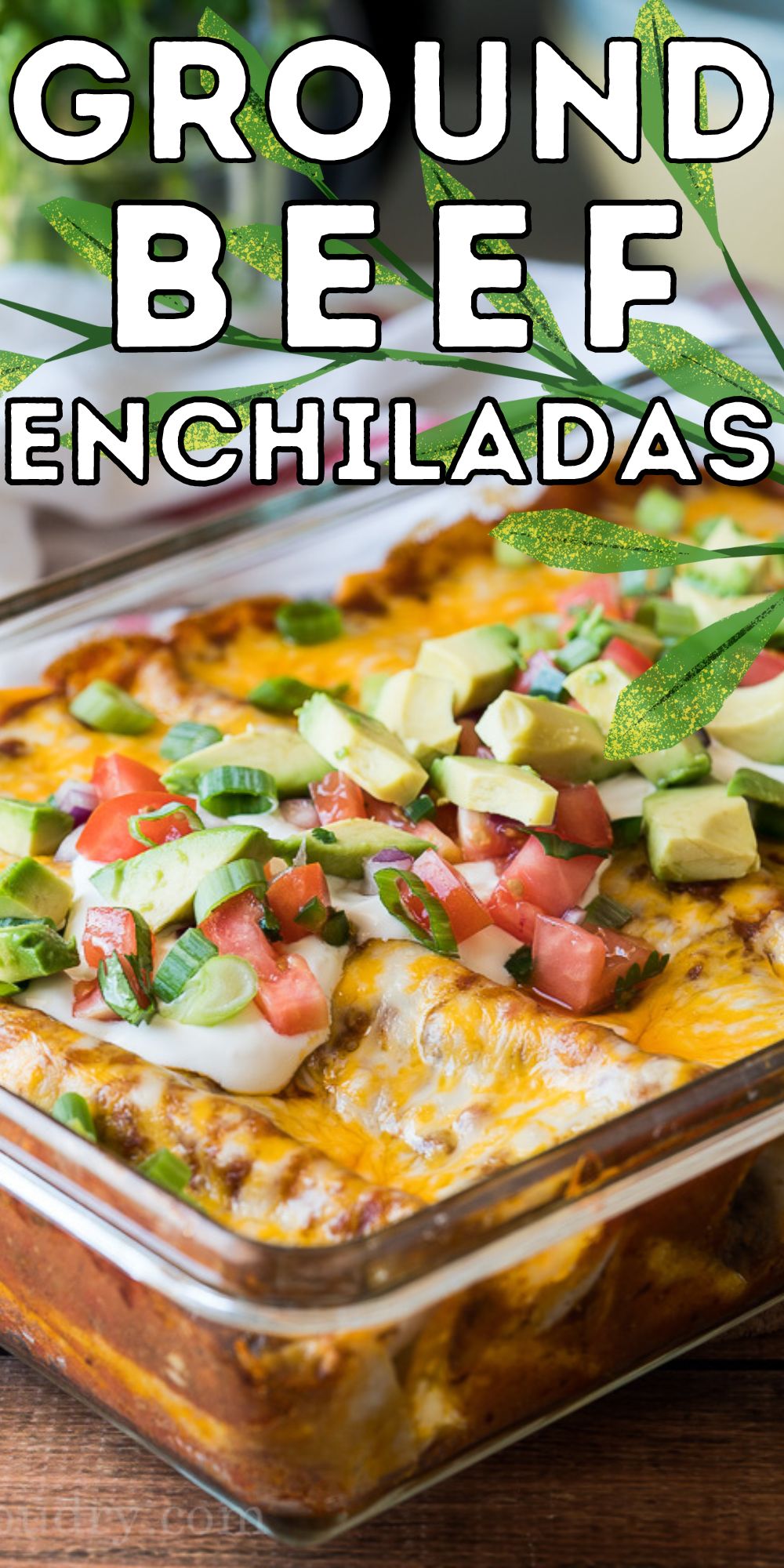 Easy Ground Beef Enchiladas - I Wash You Dry