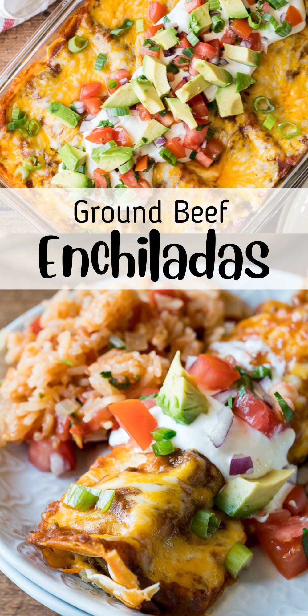 Easy Ground Beef Enchiladas - I Wash You Dry