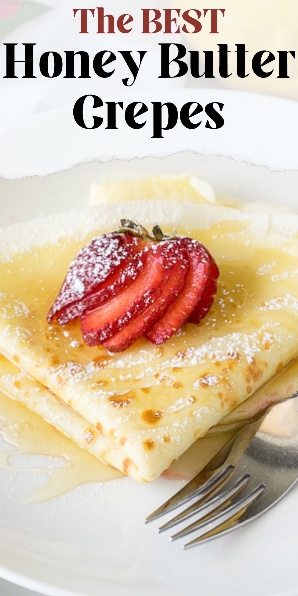 Honey Butter Crêpes Recipe - I Wash You Dry