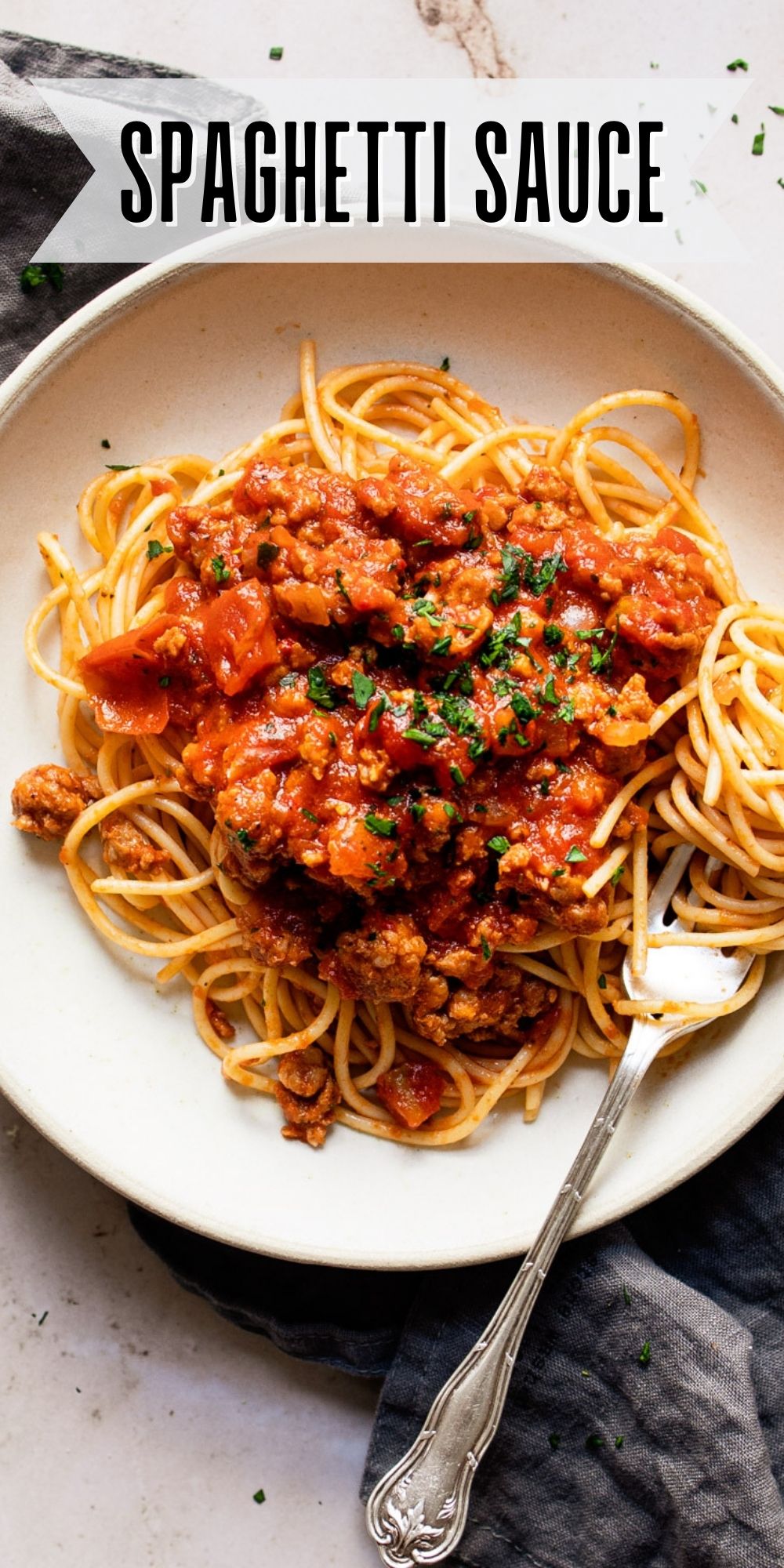 Quick and Easy Spaghetti Sauce Recipe - I Wash You Dry