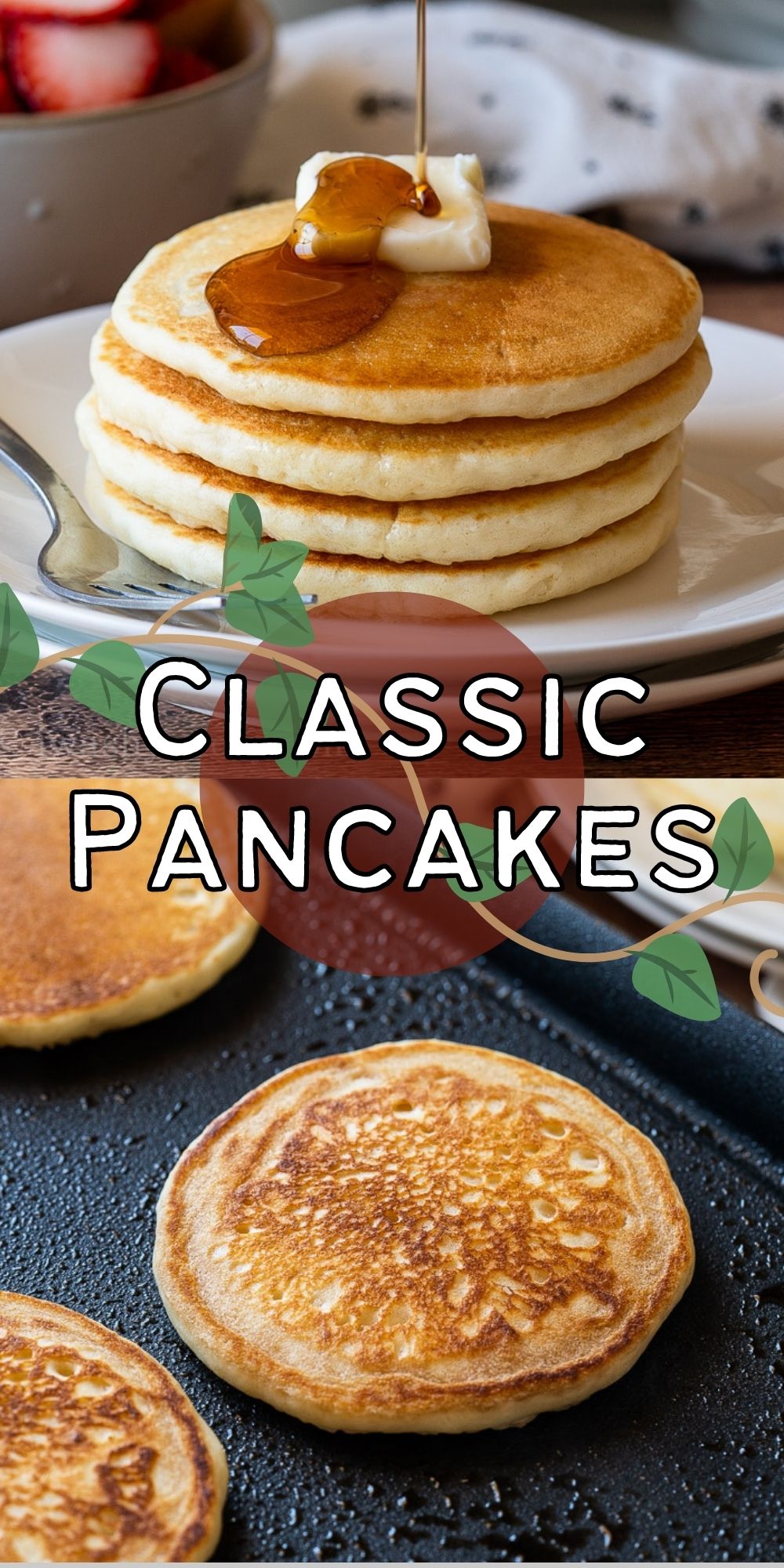 Best Classic Pancakes Recipe - I Wash You Dry