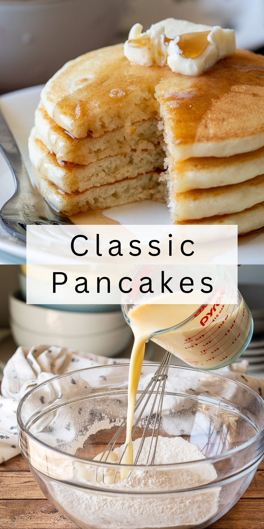 Best Classic Pancakes Recipe - I Wash You Dry