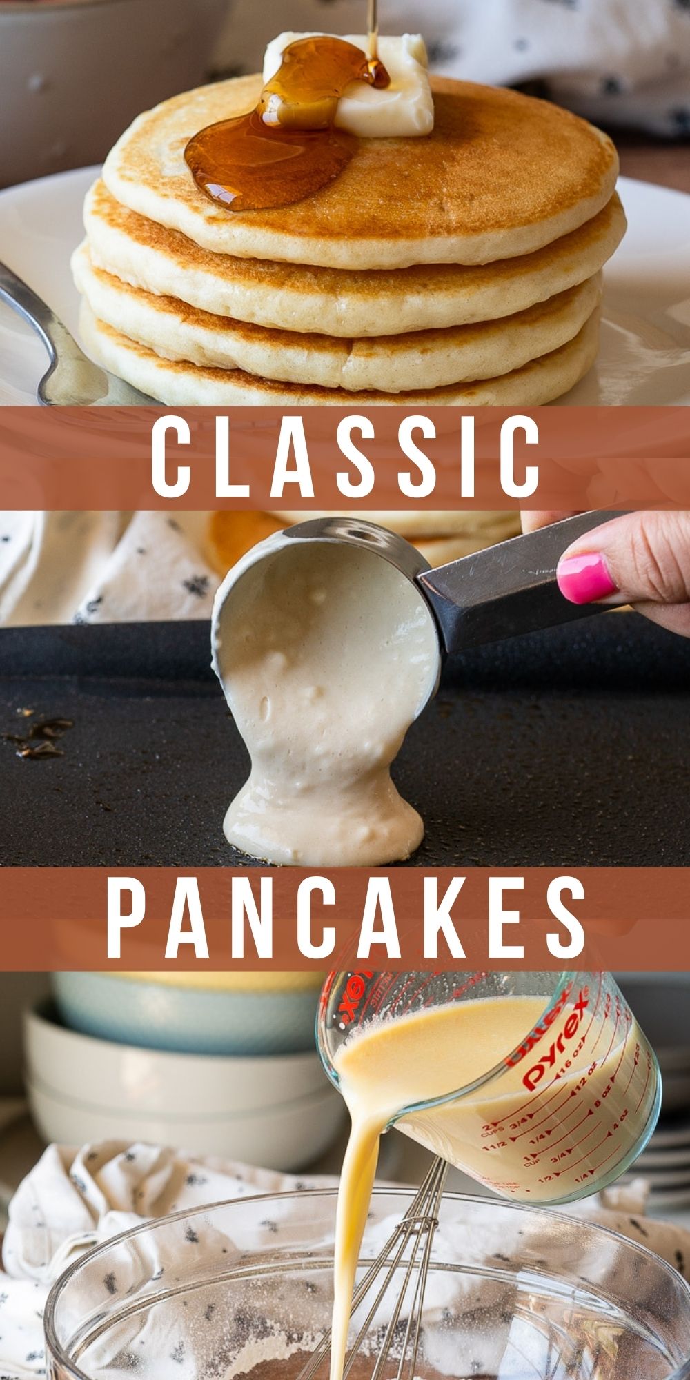 Best Classic Pancakes Recipe - I Wash You Dry