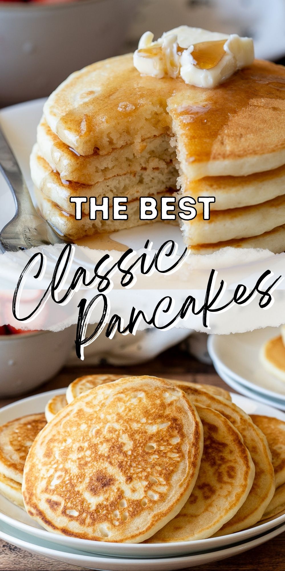 Best Classic Pancakes Recipe - I Wash You Dry