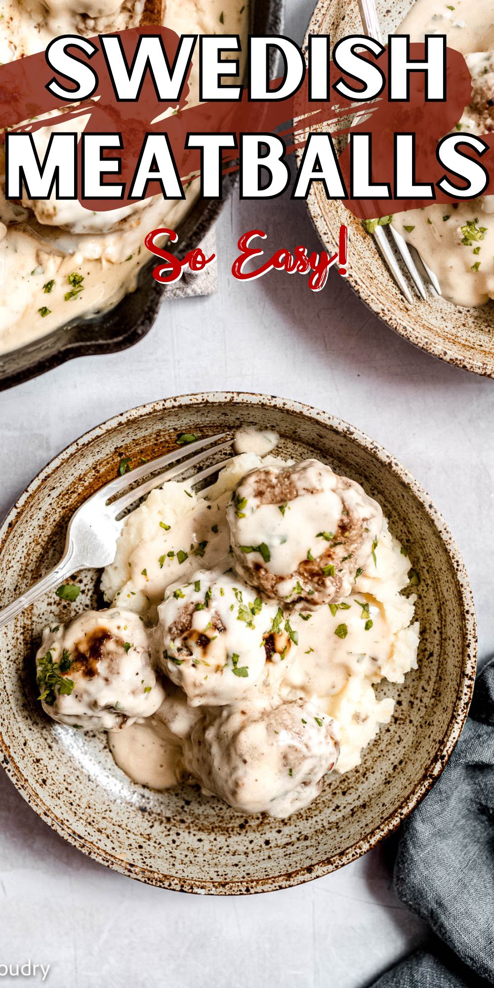 Super Easy Swedish Meatballs - I Wash You Dry