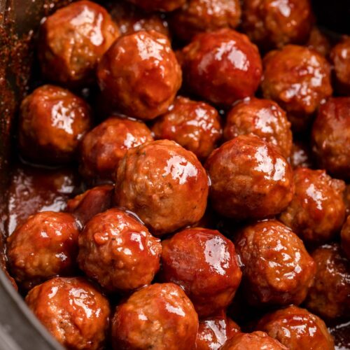 3 Ingredient Cocktail Meatballs - I Wash You Dry
