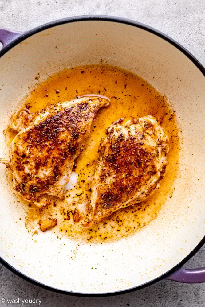 EASY Chicken Alfredo Recipe - I Wash You Dry